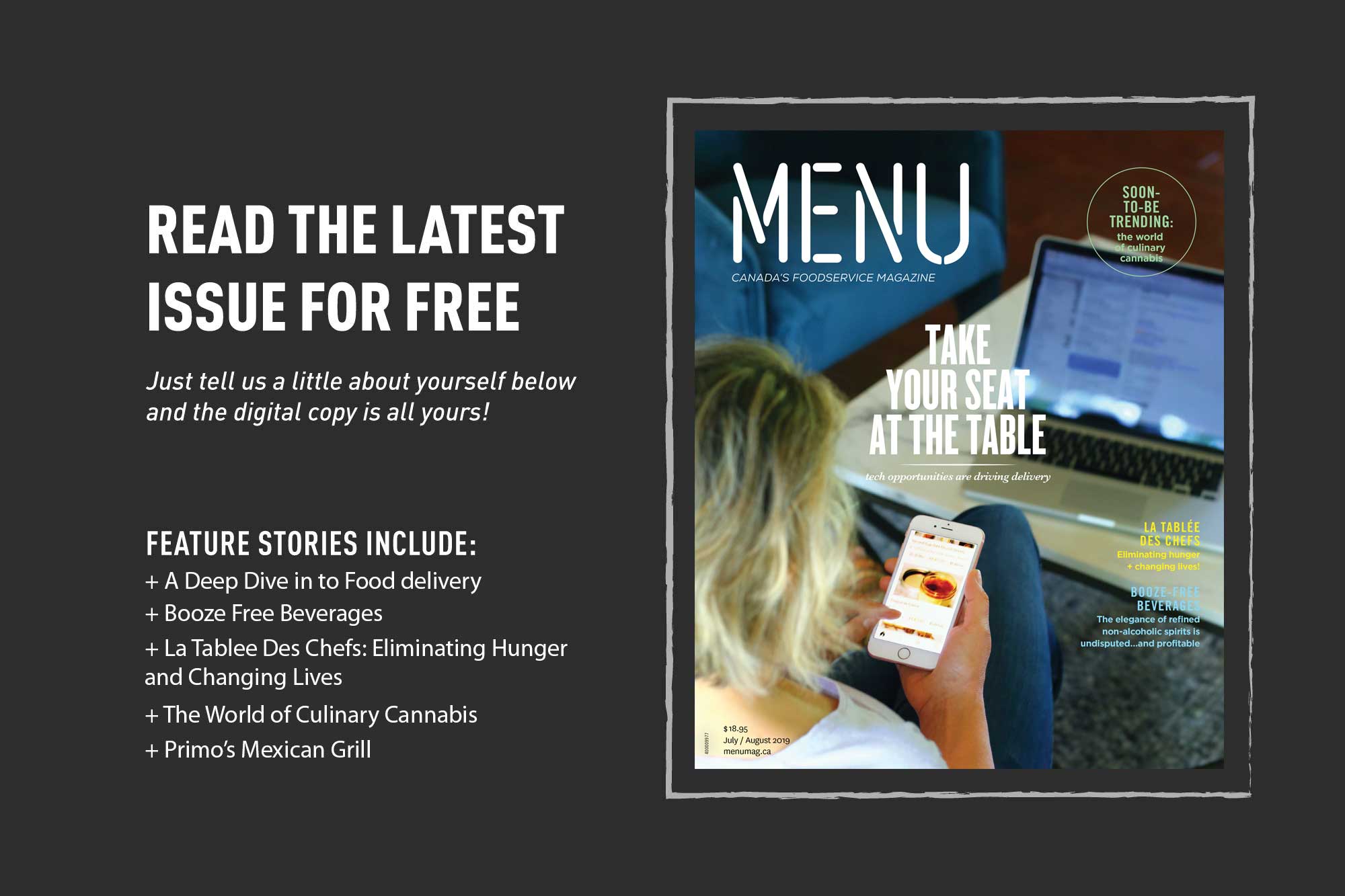 Read the Magazine | MENU